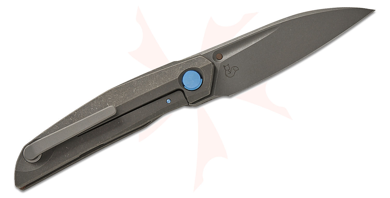 Reate Knives VULPEX Knives VK-ANUB Frame Lock Front Flipper Knife 3.375 ...
