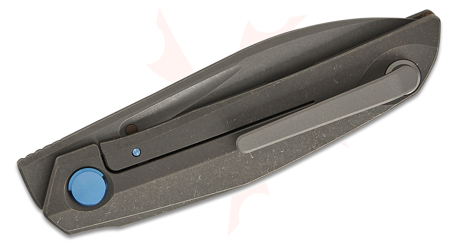 Reate Knives VULPEX Knives VK-ANUB Frame Lock Front Flipper Knife 3.375 ...