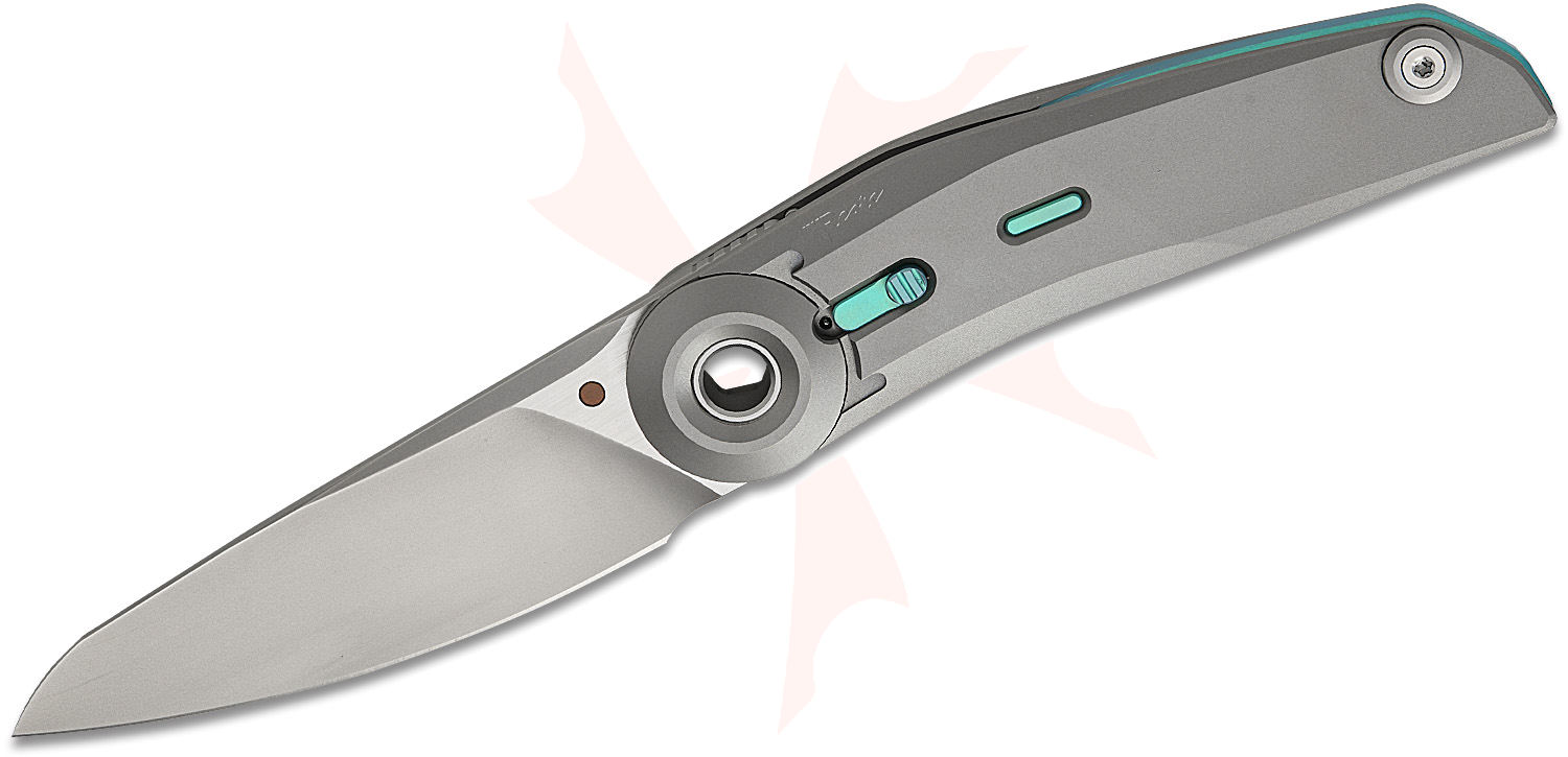 Reate Knives VULPEX Knives VK-TRON Double Detent Flipper Knife 3.375 ...