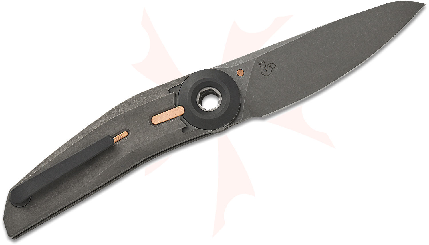 Reate Knives VULPEX Knives VK-TRON Double Detent Flipper Knife 3.375 ...