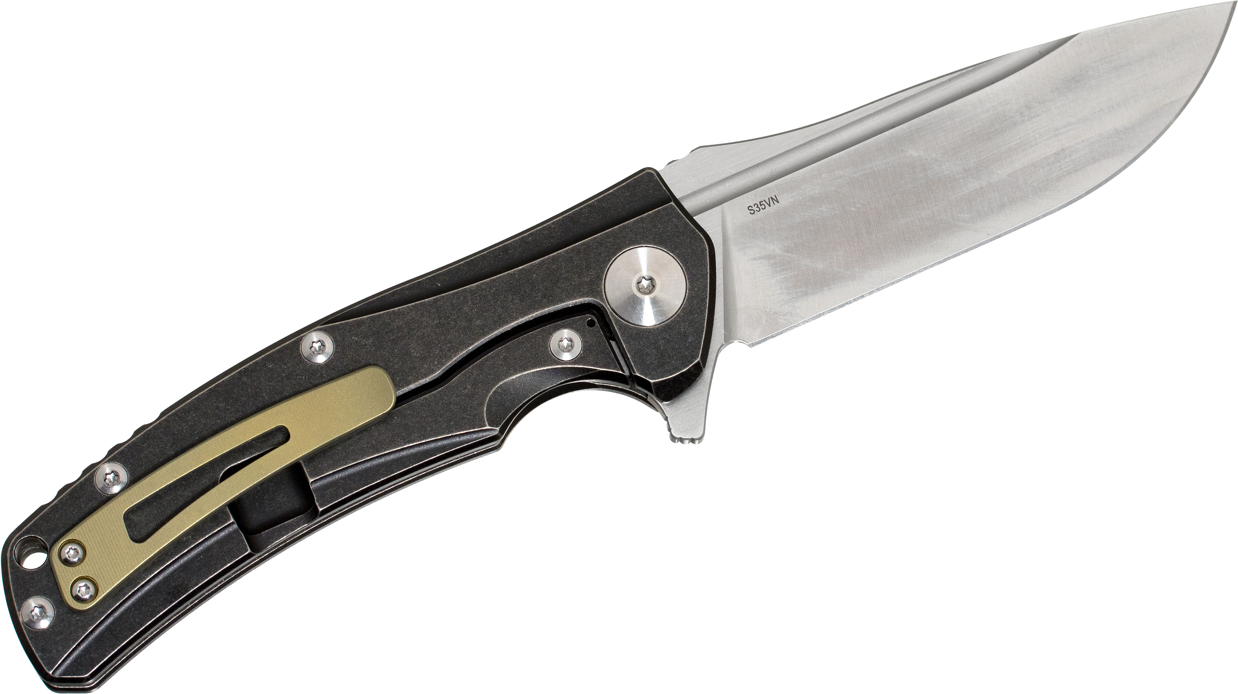 Reate Knives Horizon-C Folding 3.75" S35VN Satin Plain Blade ...