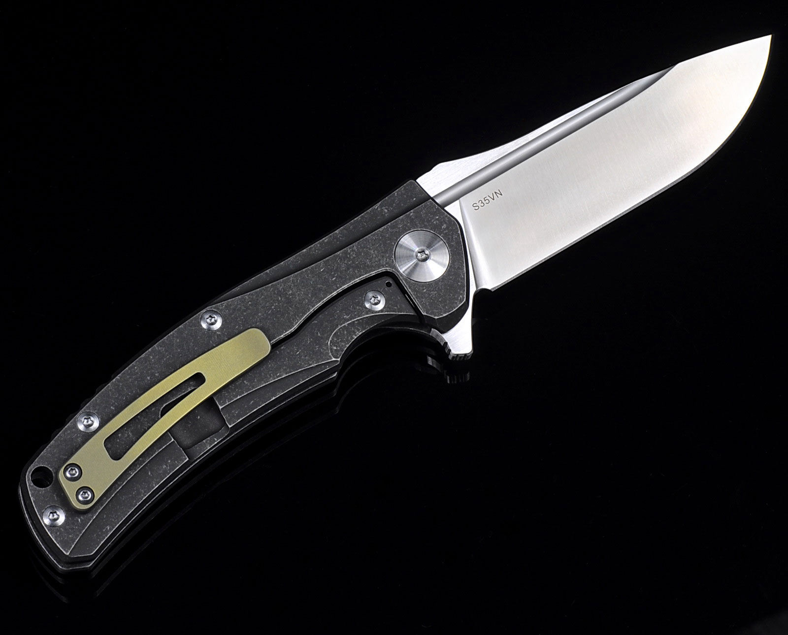 Reate Knives Horizon-C Folding 3.75" S35VN Satin Plain Blade ...