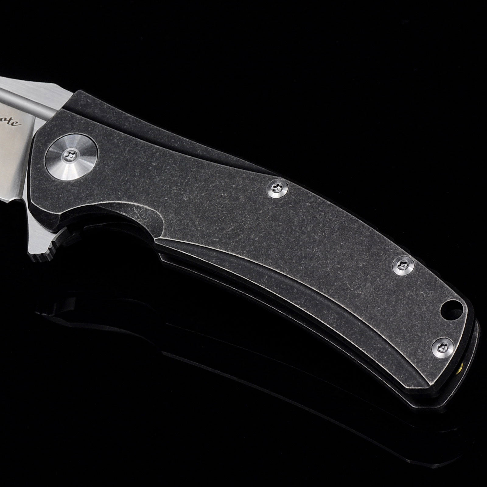 Reate Knives Horizon-C Folding 3.75" S35VN Satin Plain Blade ...