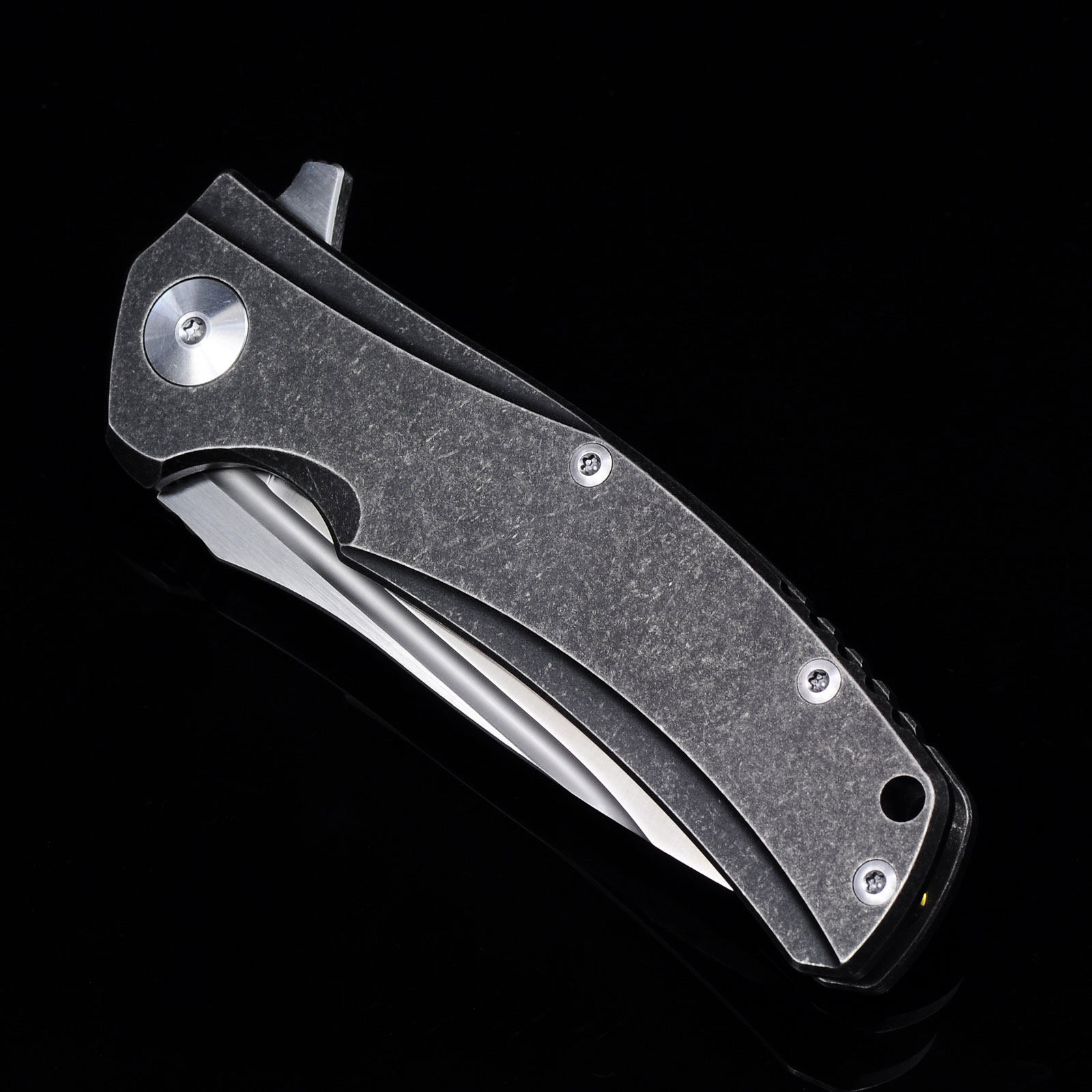 Reate Knives Horizon-C Folding 3.75" S35VN Satin Plain Blade ...