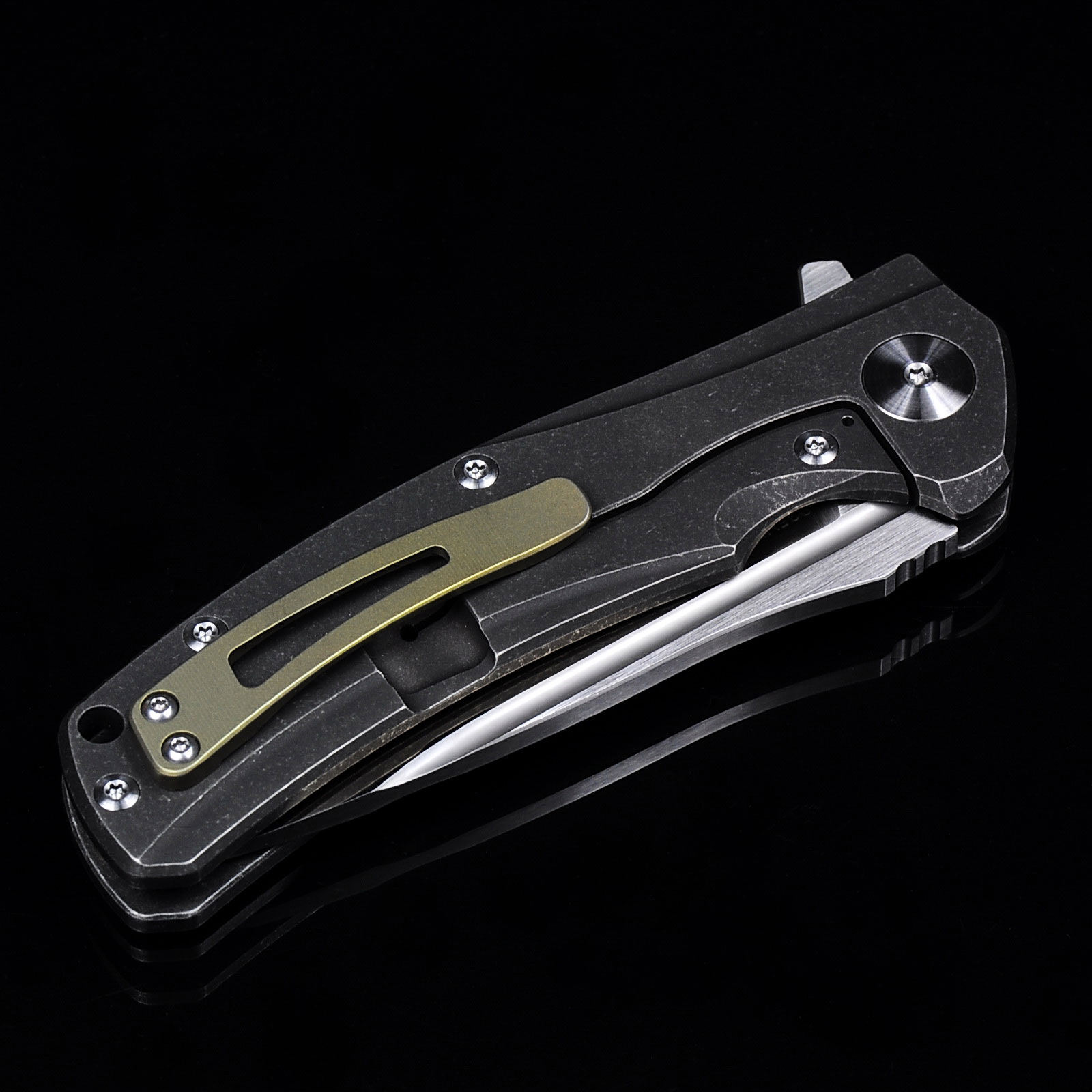 Reate Knives Horizon-C Folding 3.75" S35VN Satin Plain Blade ...