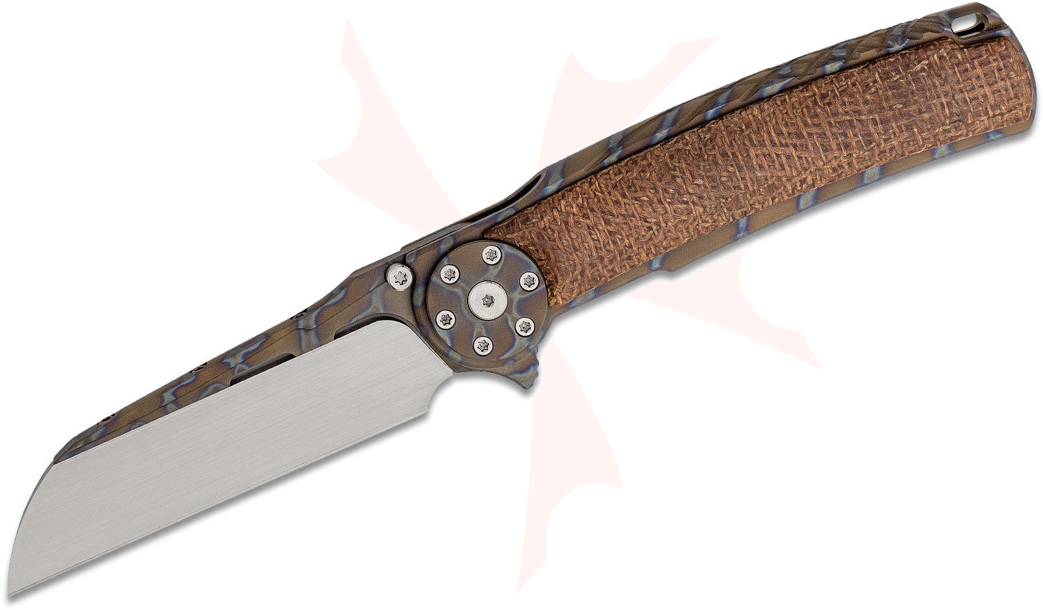 Reate Knives JACK 2.0 Integral Flipper Knife 3.94" M390 Interchangeable ...