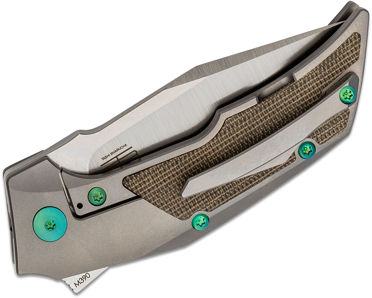 Reate Knives Tashi Bharucha T3000 Flipper Knife 3" M390 Satin Blade ...