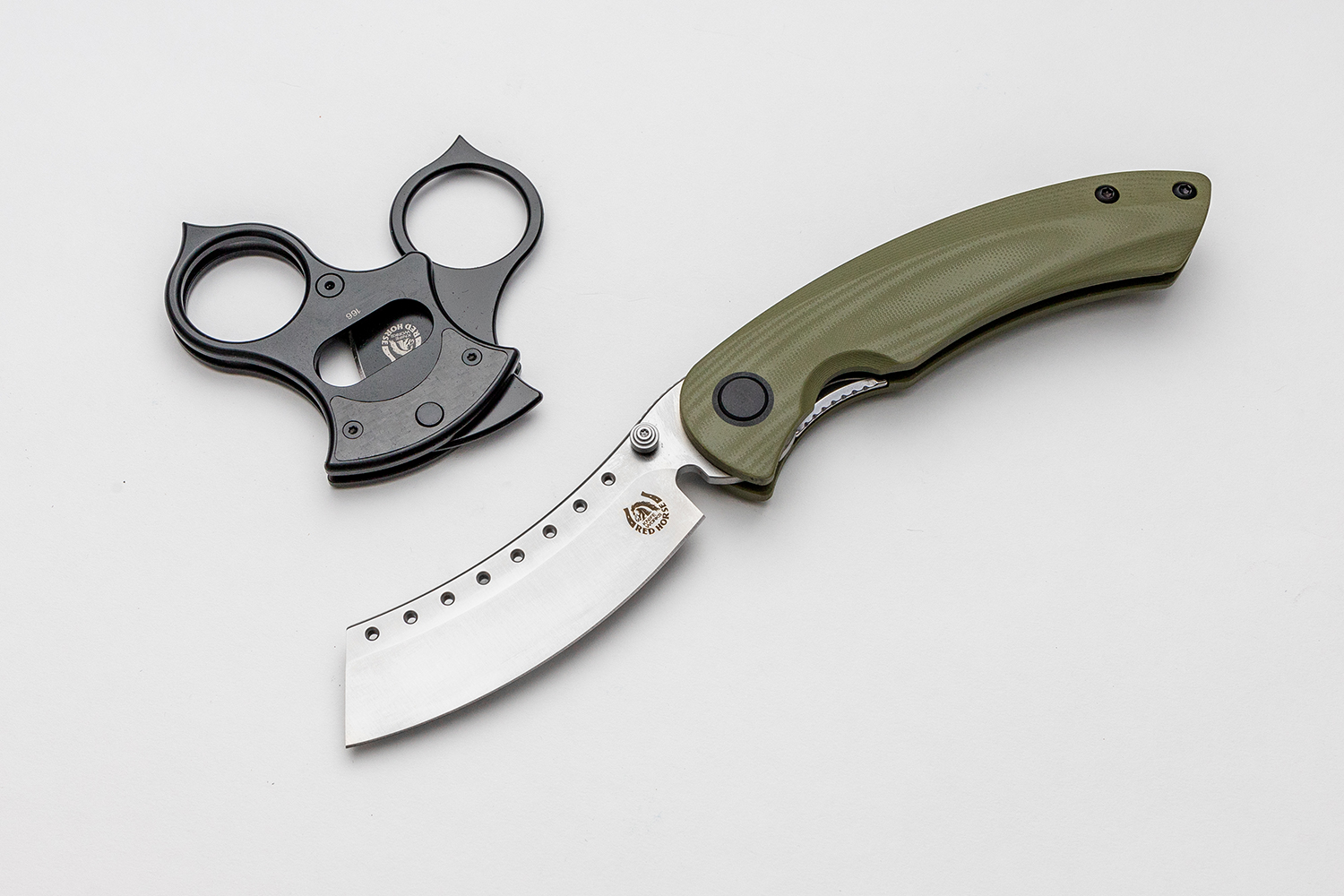 Red Horse Knife Works Condor Cigar Cutter, M390 Stainless Steel ...