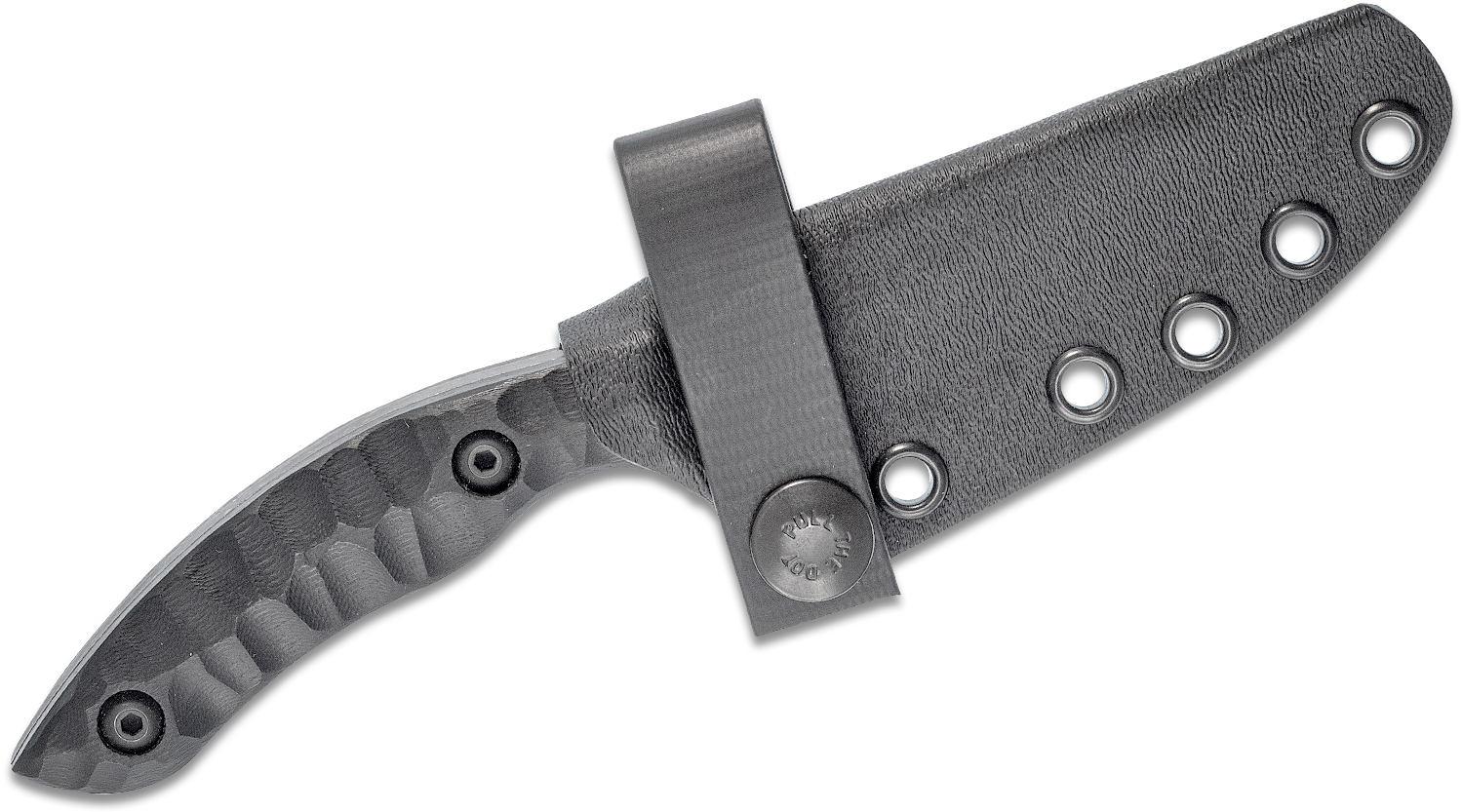 Red Meat Steel Custom Rib Tickler Fixed Blade Knife 3.375" AEB-L ...