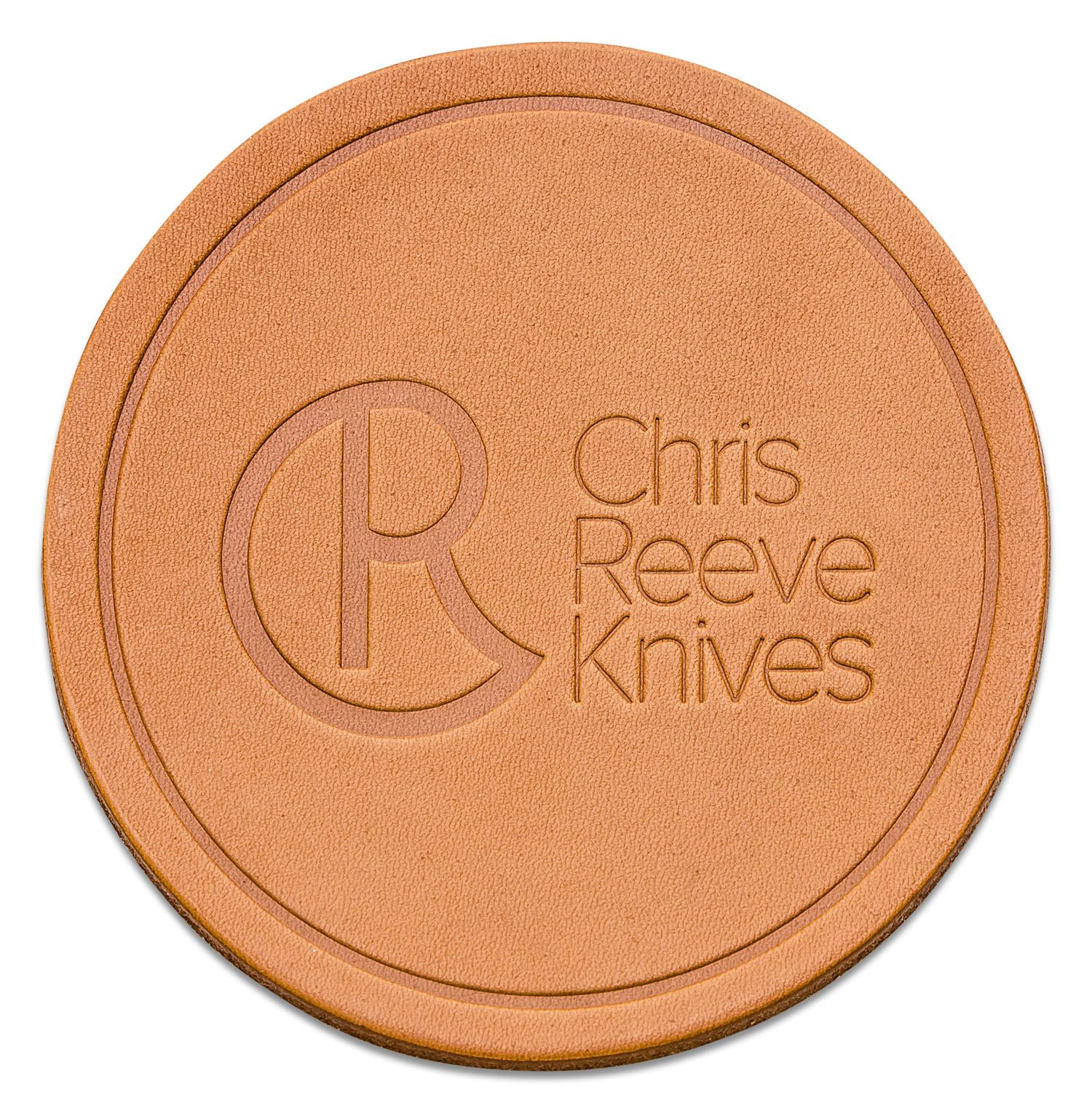 Chris Reeve Leather Coasters 4pk - KnifeCenter - CRK-2015
