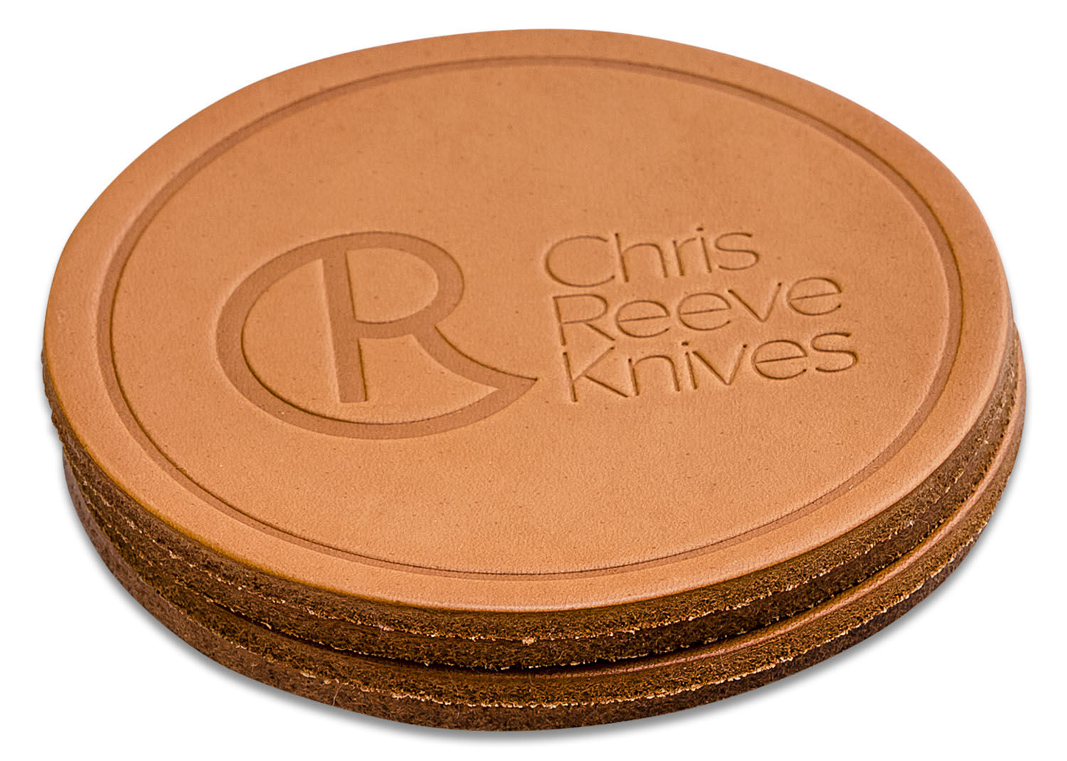 Chris Reeve Leather Coasters 4pk - KnifeCenter - CRK-2015