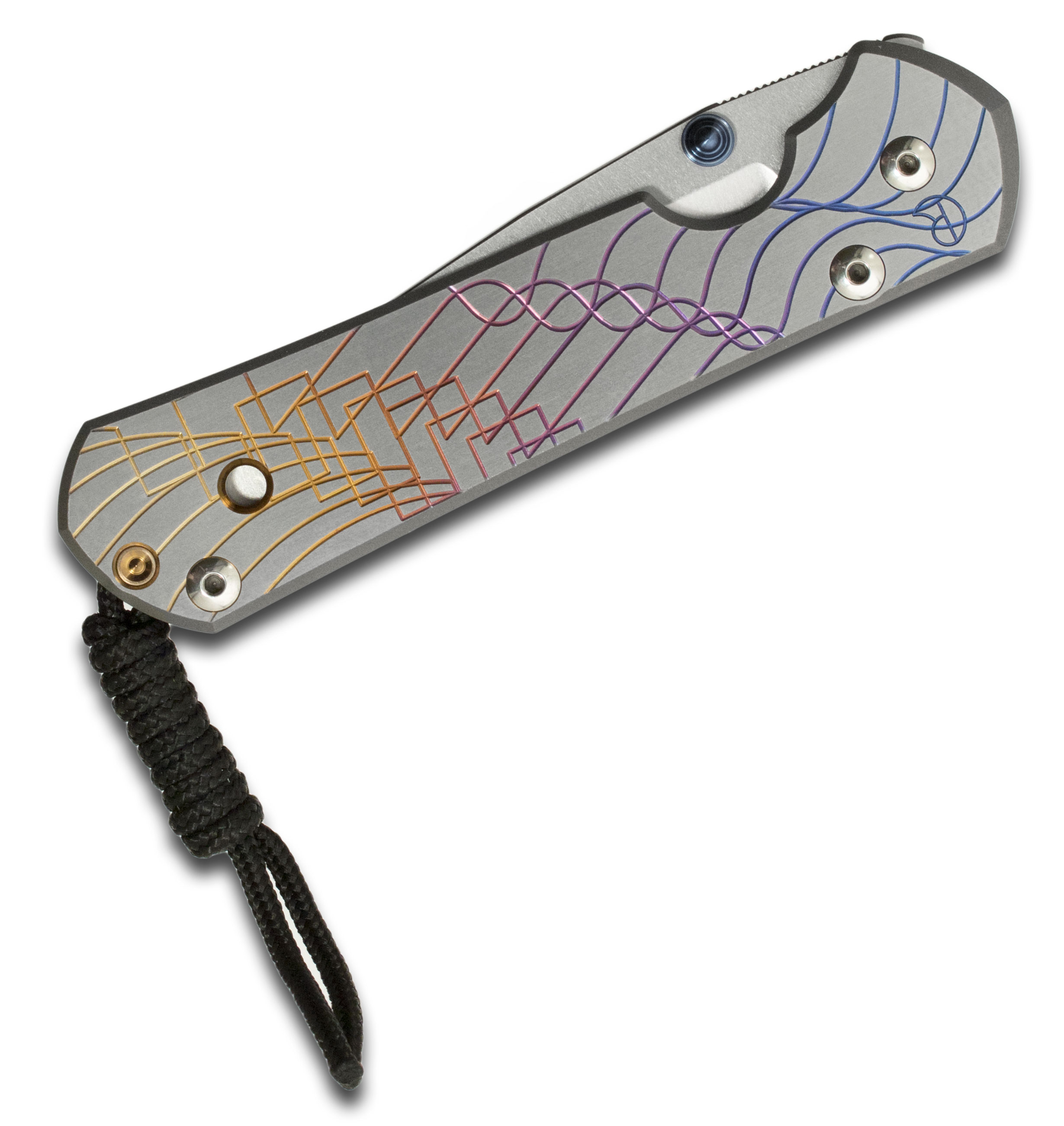 Chris Reeve Large Sebenza 21 Waveform CGG Folding Knife 3.625" S35VN ...