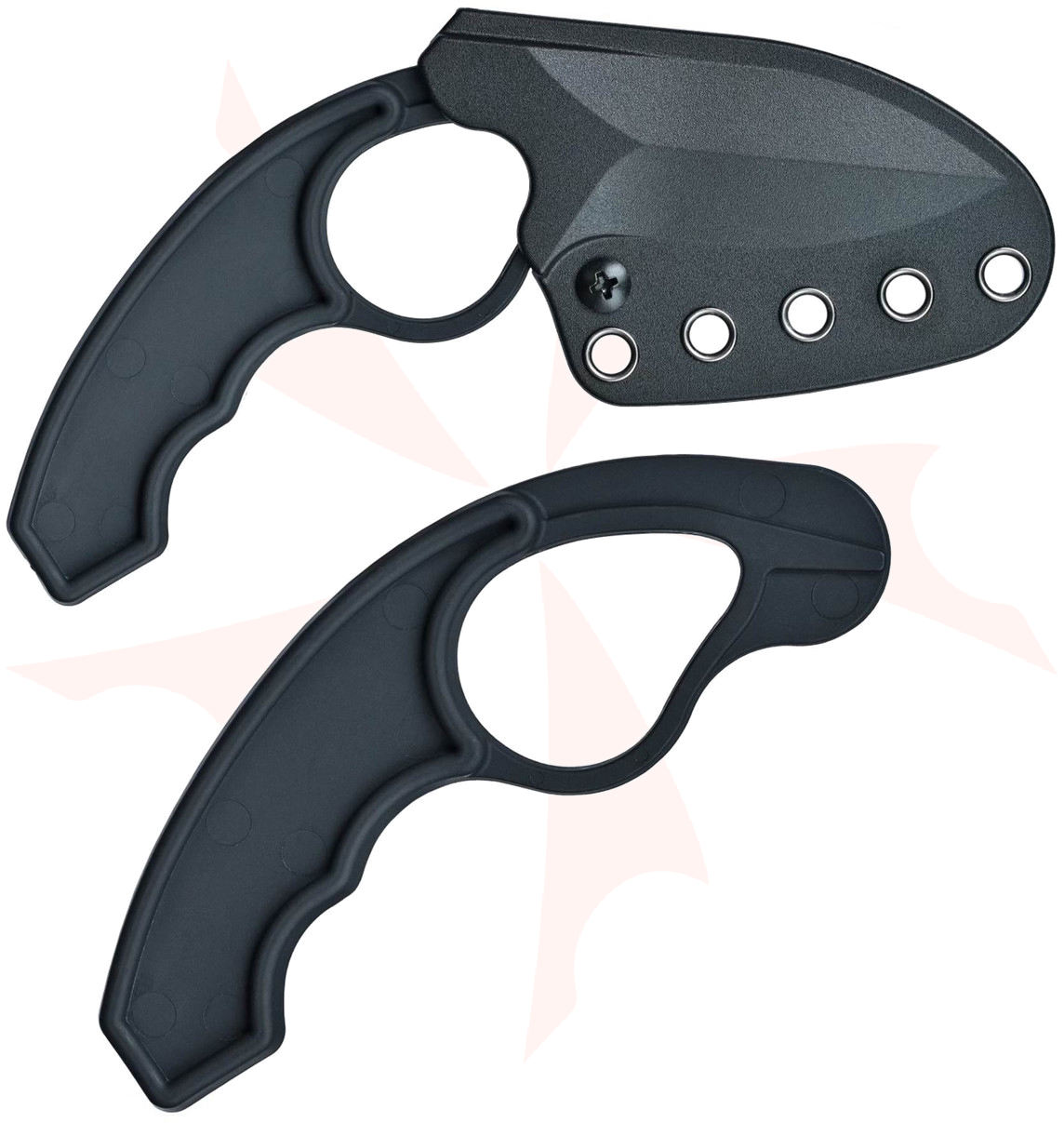 Regiment Blades Polymer Fixed Blade Trainer, No Sheath - KnifeCenter ...