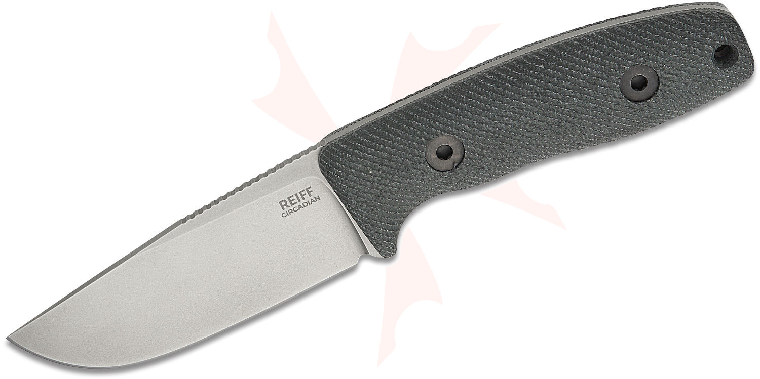 Reiff Knives Circadian EDC Fixed Blade Knife 3.28" CPM-MagnaCut ...