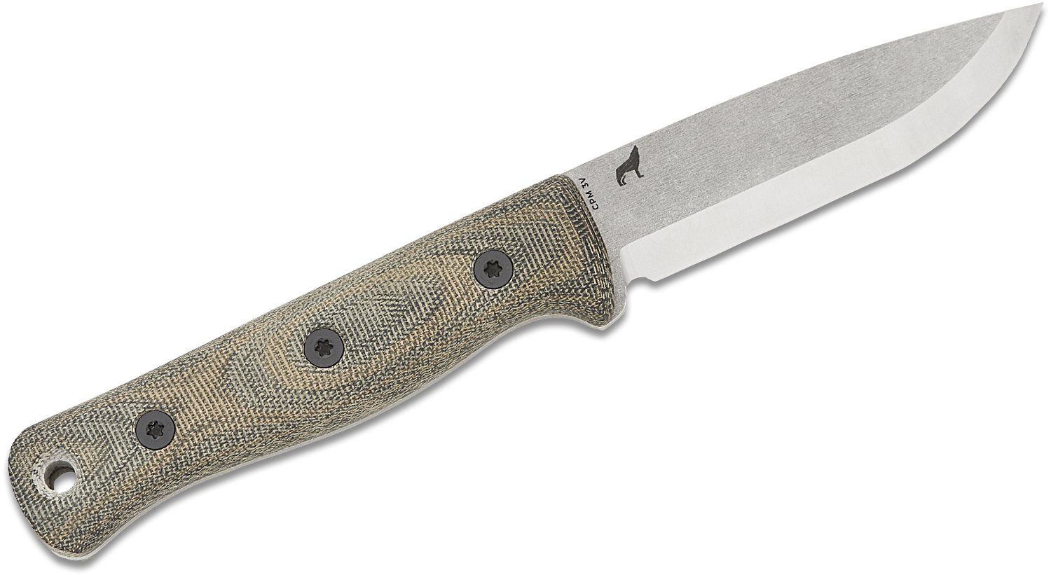 Reiff Knives F4 Scandi Bushcraft Fixed Blade Knife 4" CPM-3V Acid ...