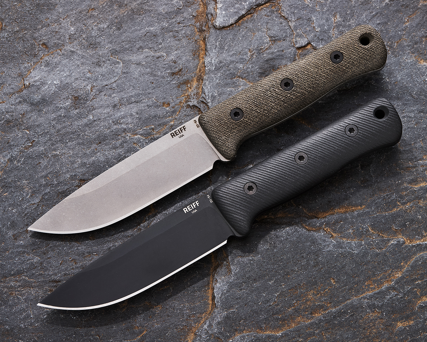 Reiff Knives F5 GEN2 Field Survival Fixed Blade Knife 5" CPM-MagnaCut ...