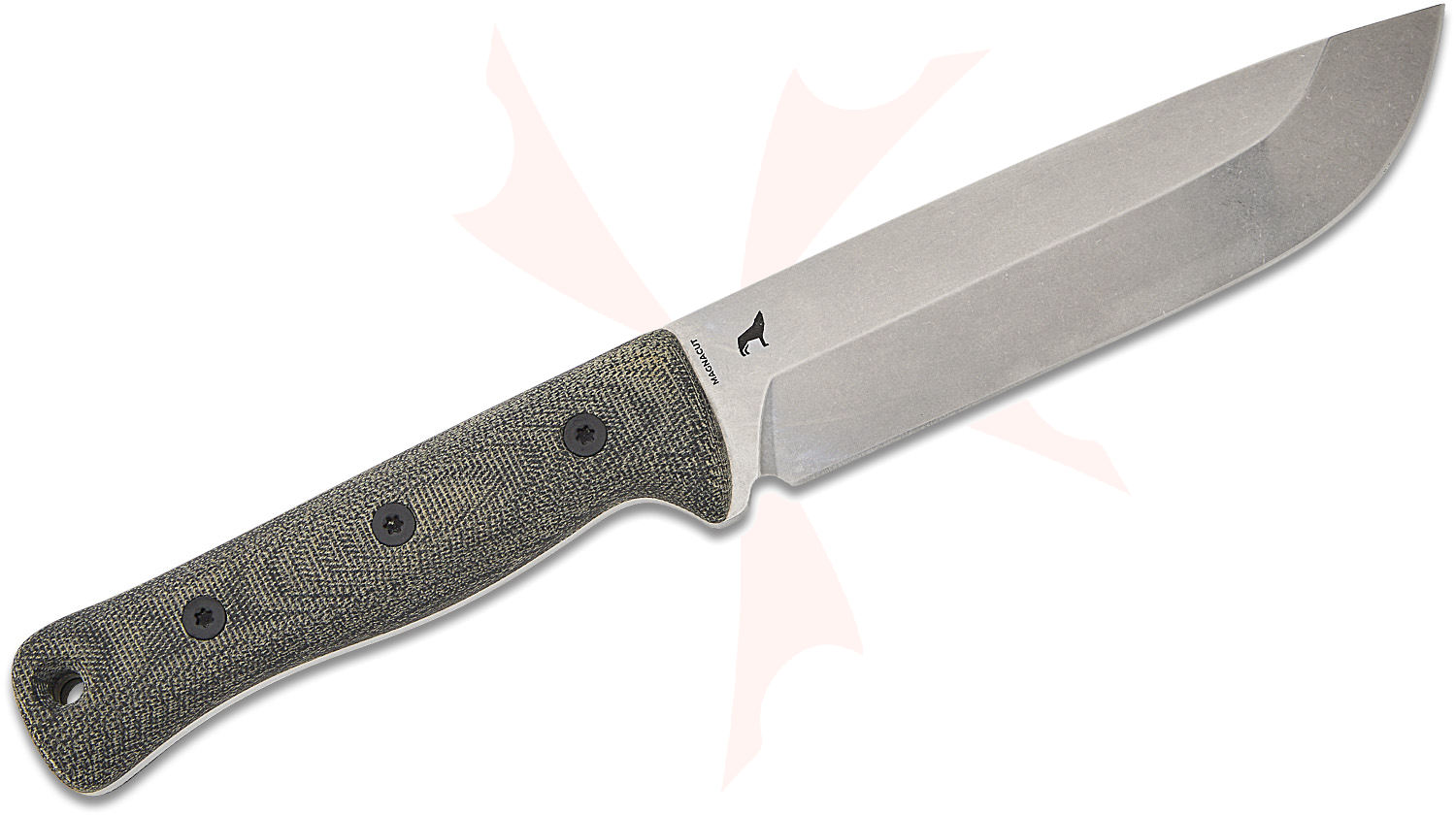 Reiff Knives F6 Leuku Saber Ground Fixed Blade Knife 6" CPM-MagnaCut ...