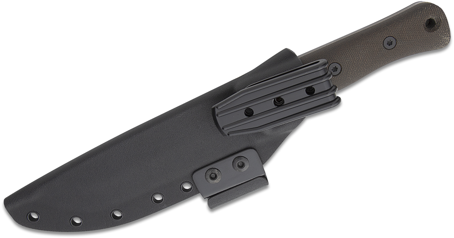 Reiff Knives F6 Leuku Fixed Blade Knife 6" CPM-3V Acid Stonewashed Drop ...