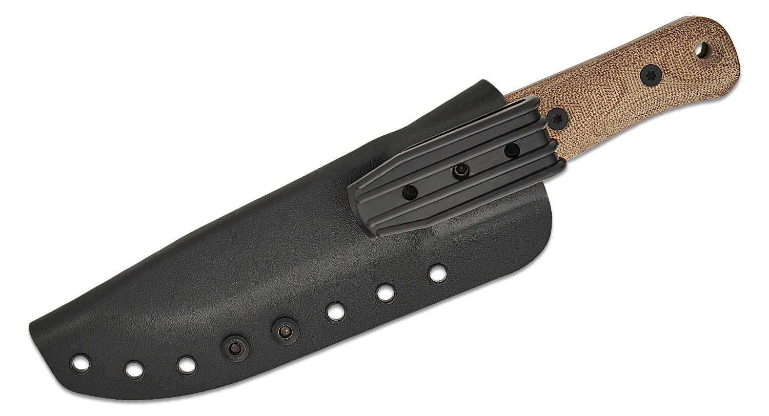 Reiff Knives S5 Glider Bushcraft Fixed Blade Knife 5" CPM-3V Acid ...