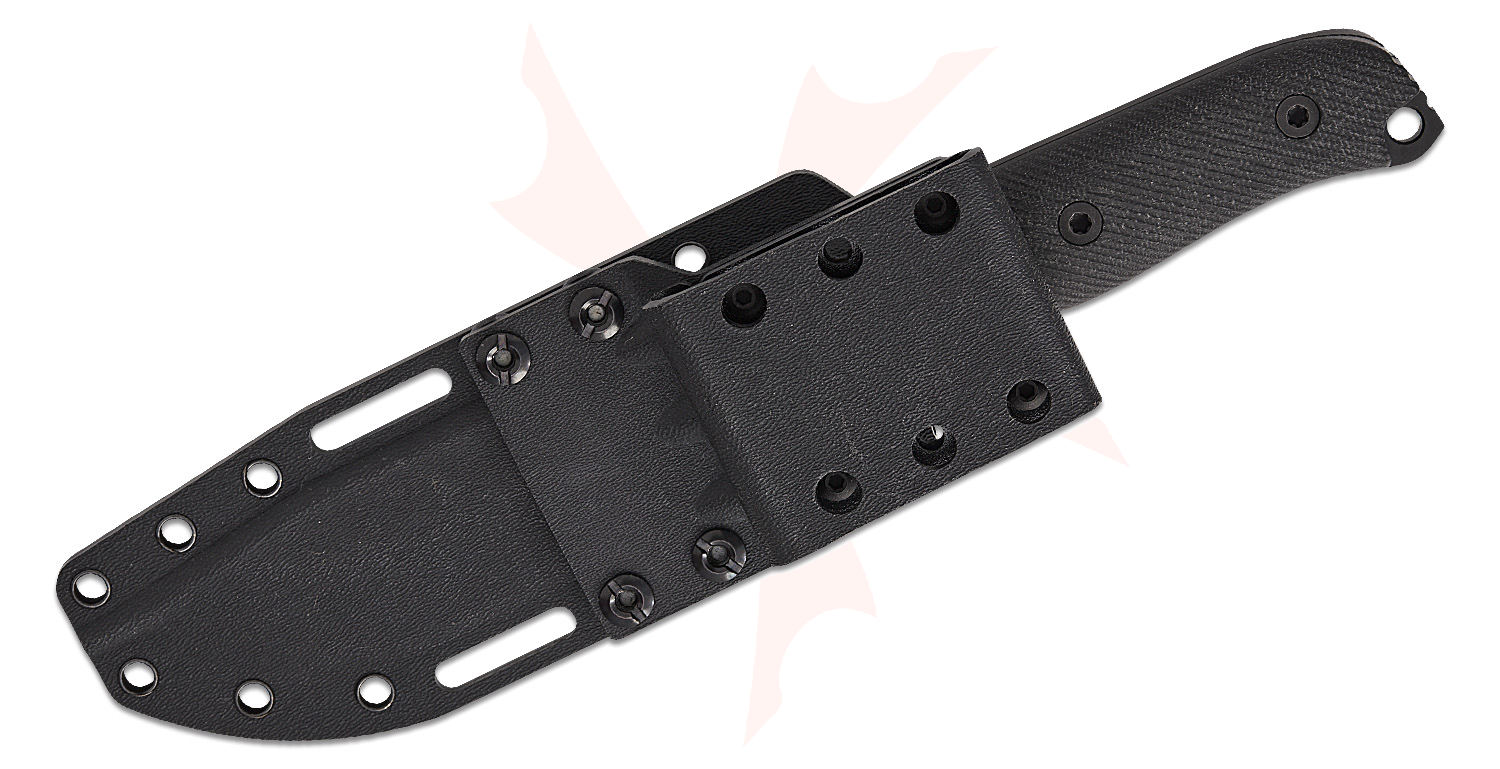 Reiff Knives Vicon Fixed Blade Knife 5.19" CPM-MagnaCut Black DLC Clip ...