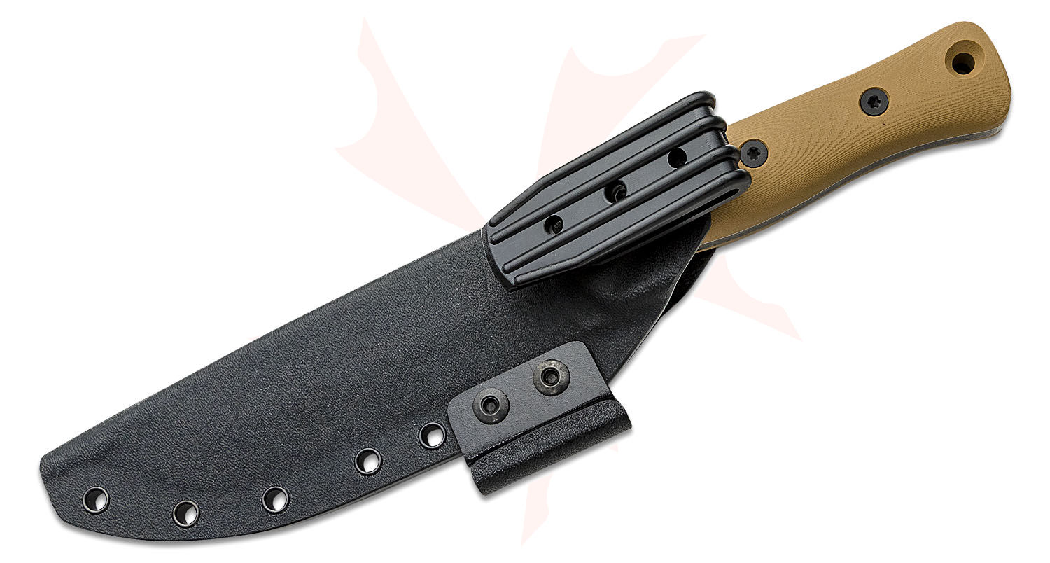 Reiff Knives F6 Leuku Fixed Blade Knife 6" CPM-3V Acid Stonewashed Drop ...