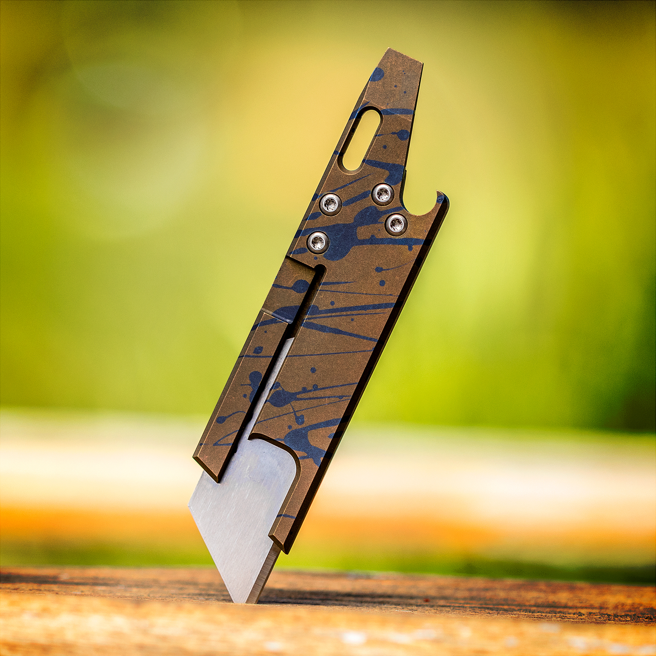 Todd Rexford Knives RUT Rexford Utility Tool V2 Razor Blade Multi-Tool ...