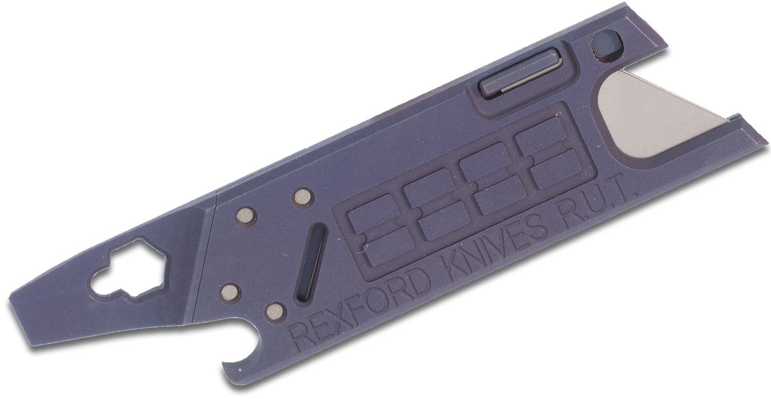 Todd Rexford Knives RUT Rexford Utility Tool V3 Razor Blade Multi-Tool ...