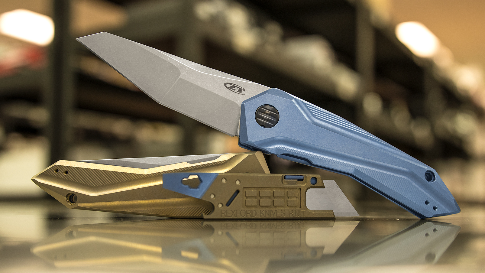 Zero Tolerance 0055 Gustavo GTC Cecchini Flipper 3.75" S35VN ...