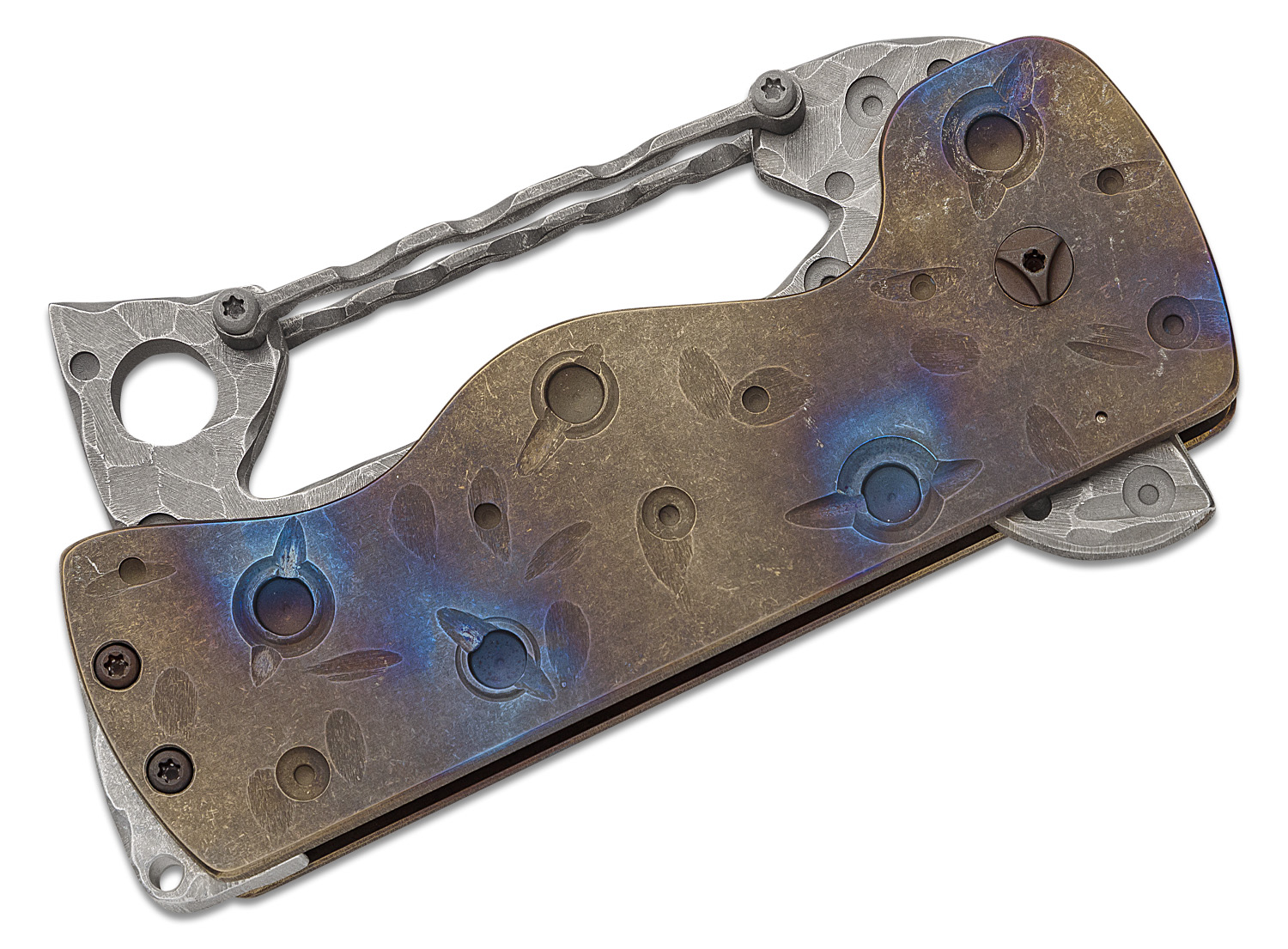 RichMade Knives Custom Large Zombie Killer Flipper 3.625" AEB-L Cleaver ...