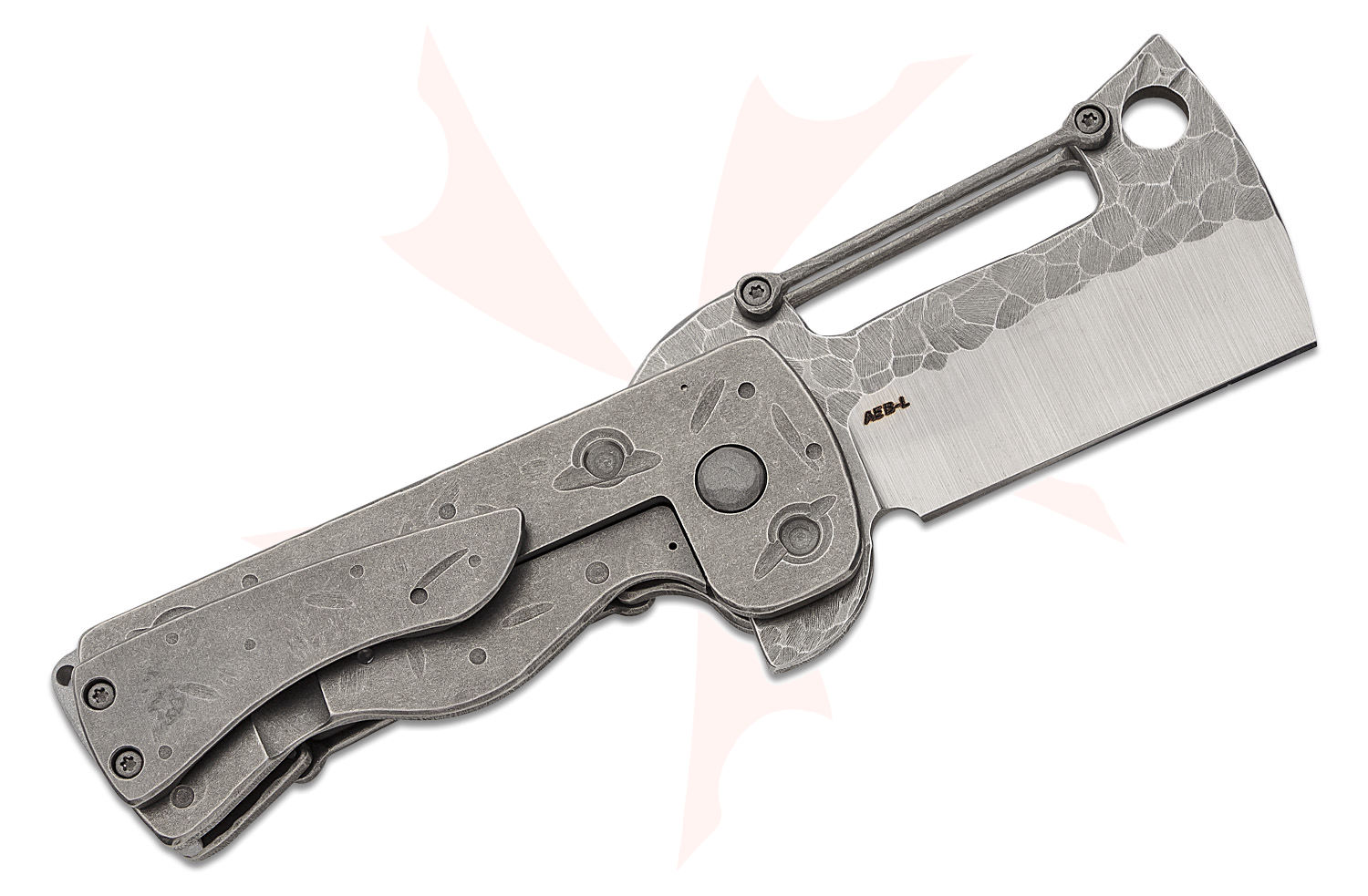 RichMade Knives Custom Large Zombie Killer Flipper 3.625" AEB-L Cleaver ...