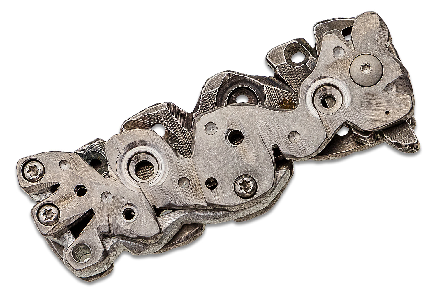 RichMade Knives Custom Baby Fat Bastard Skeleton Flipper Knife 2.75 ...