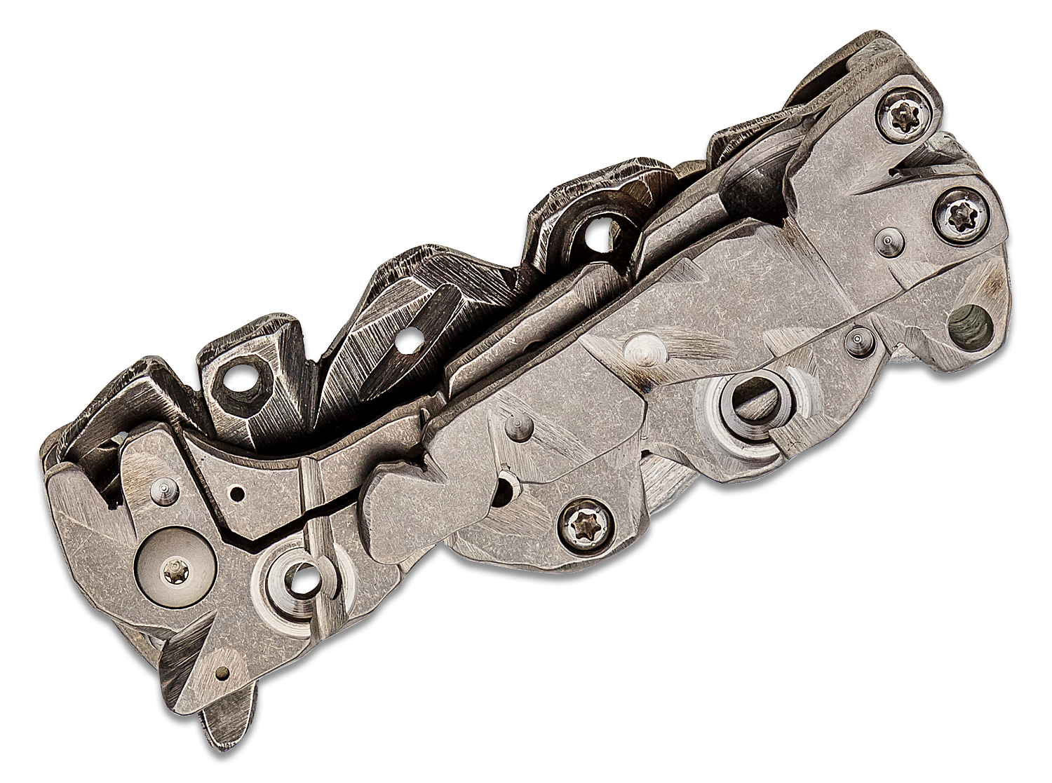 RichMade Knives Custom Baby Fat Bastard Skeleton Flipper Knife 2.75 ...