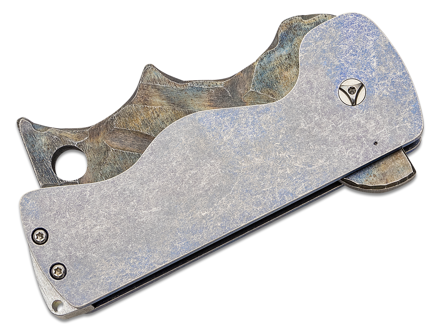 RichMade Knives Custom Large Zombie Killer Flipper Knife 3.625" D2 ...