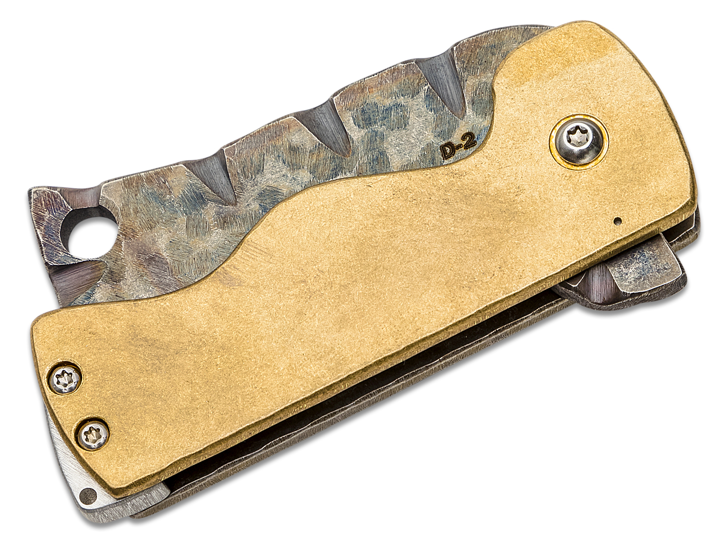 RichMade Knives Custom Medium Zombie Killer Flipper Knife 2.75" D2 ...