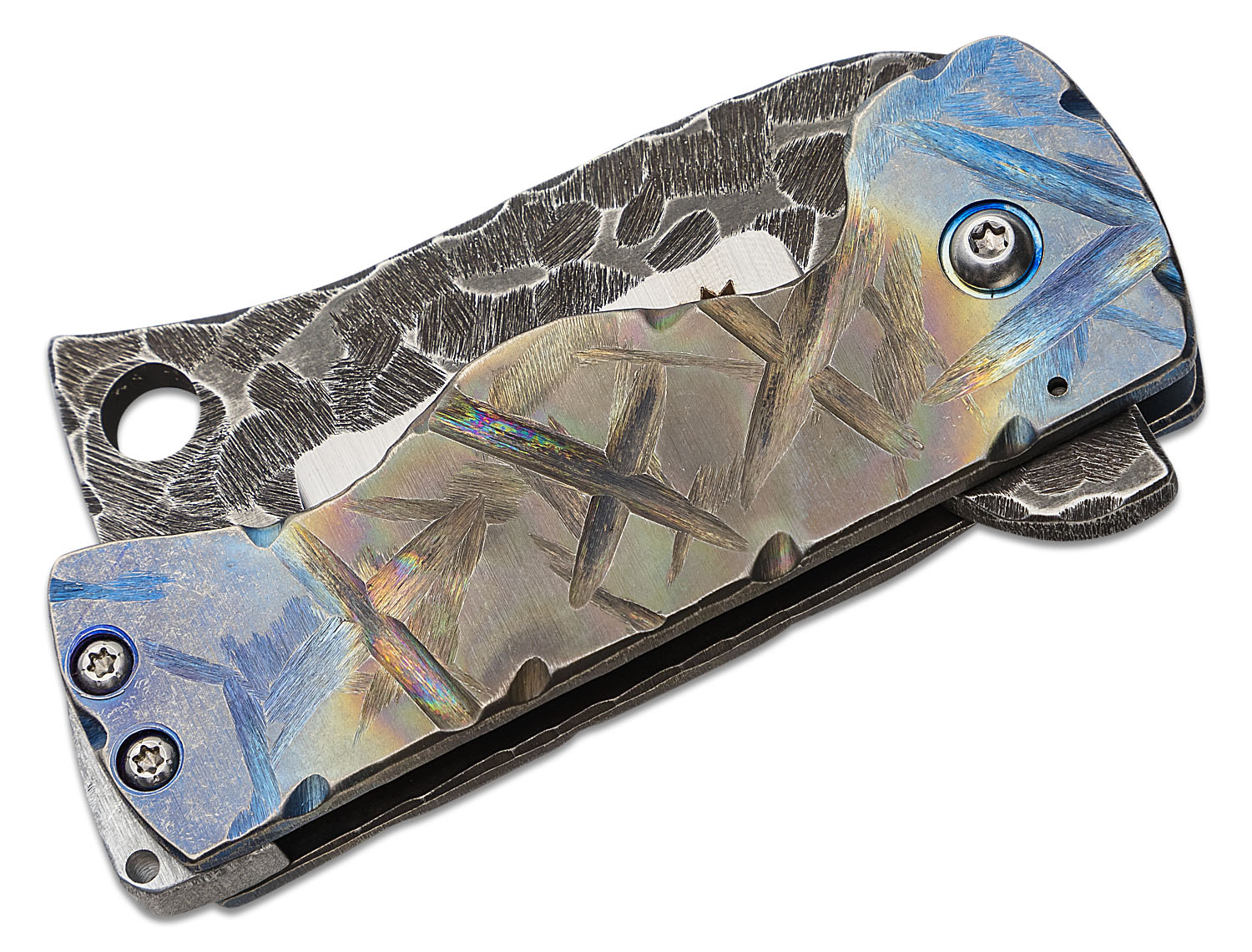 RichMade Knives Custom Medium Zombie Killer Flipper Knife 2.75" D2 ...