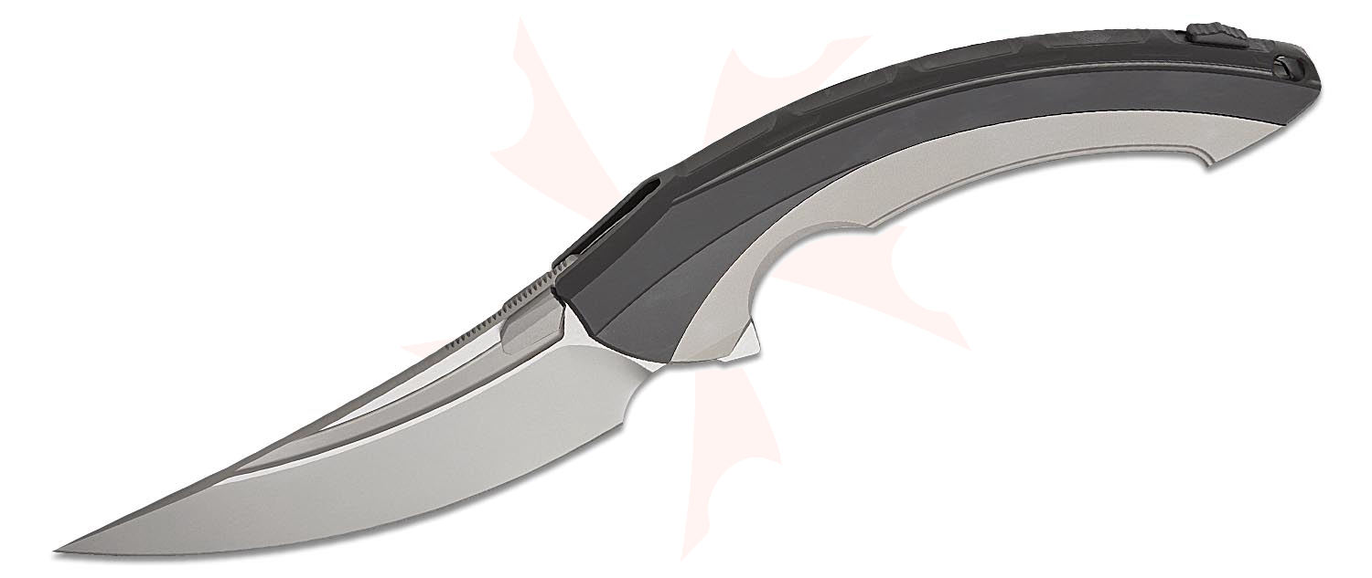 Rike Knife Lamella V2 Liner Lock Flipper Knife 3.94" M390 Bead Blasted ...