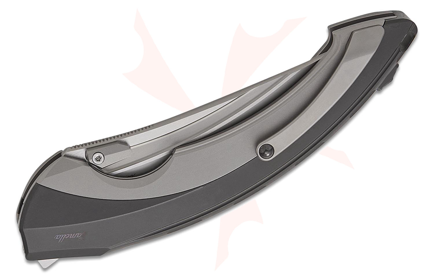 Rike Knife Lamella V2 Liner Lock Flipper Knife 3.94" M390 Bead Blasted ...