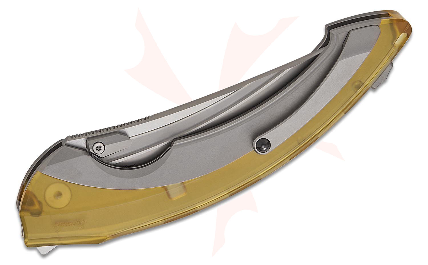 Rike Knife Lamella V2 Liner Lock Flipper Knife 3.94" M390 Bead Blasted ...