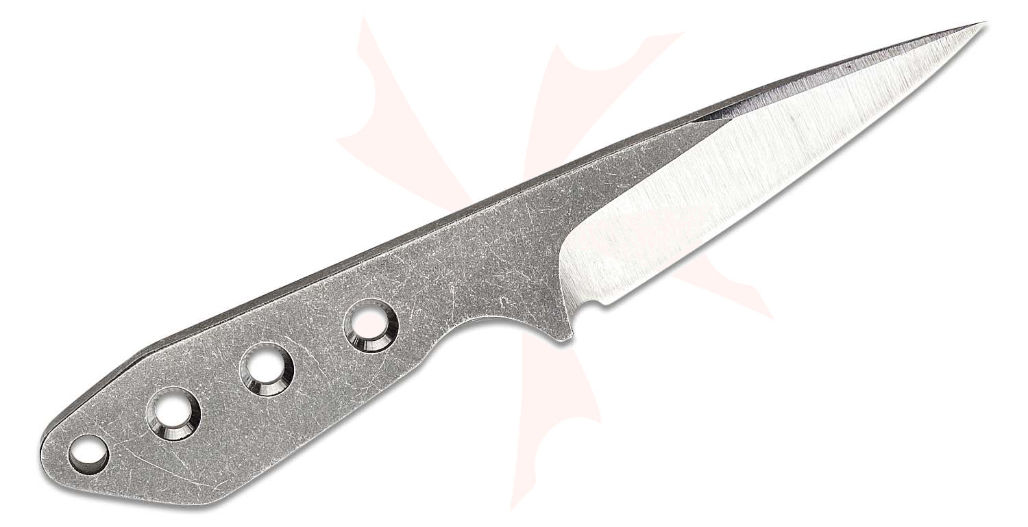 Rip Knives Custom Fury Shrapnel Fixed Blade Knife 3.125" CTS-XHP Two ...