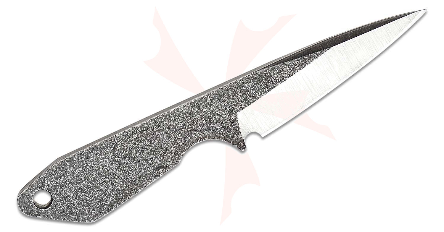 Rip Knives Custom Fury Shrapnel Fixed Blade Knife 3.125" CTS-XHP Two ...