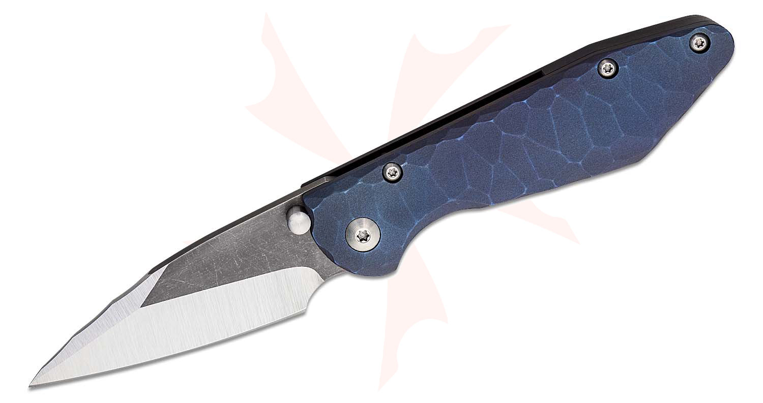 Rip Knives Custom Fury Folding Knife 3.75" S30V Two-Tone Dragon Spine ...