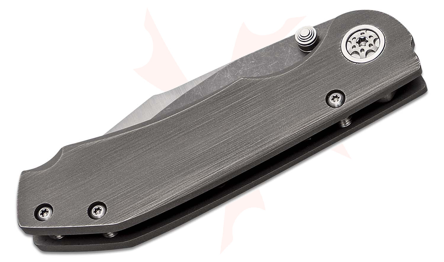 Rip Knives Custom Russo Folding Knife 3.75" S30V Two-Tone Compound ...
