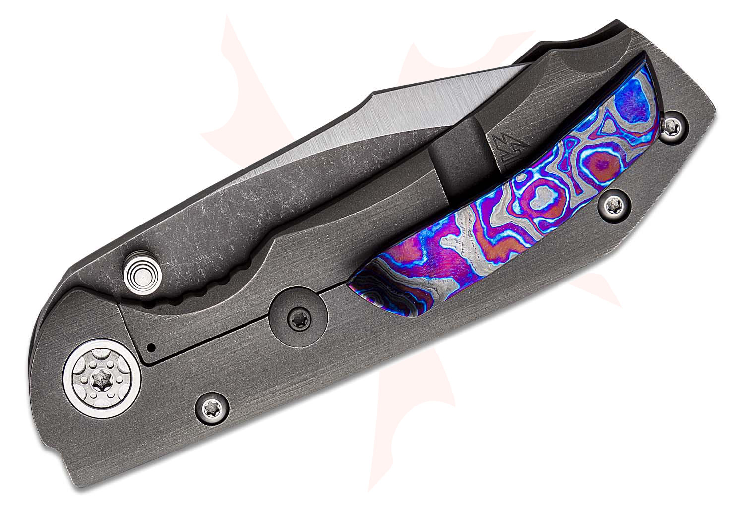 Rip Knives Custom Russo Folding Knife 3.75" S30V Two-Tone Compound ...