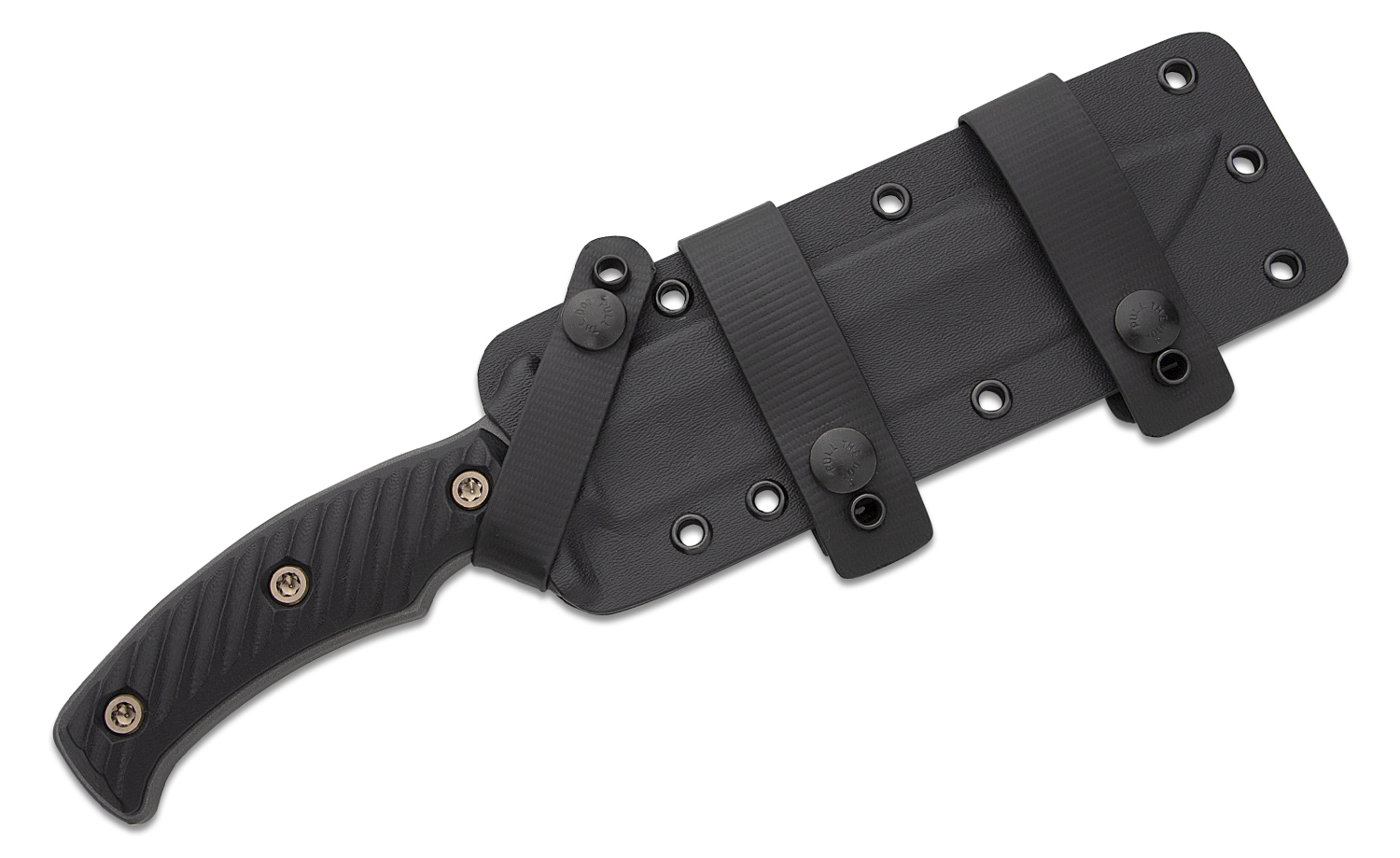 RMJ Tactical Combat Africa Fixed 7" 80CRV2 Tungsten Clip Point Blade ...