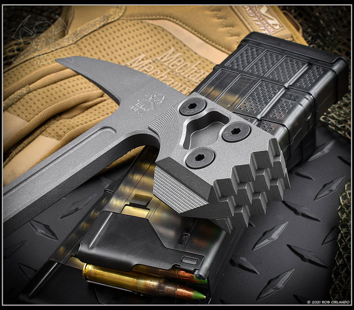 RMJ Tactical Cuddles Warhammer with Spike 13.25" Overall, Tungsten ...