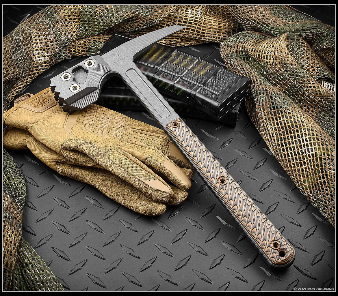 RMJ Tactical Cuddles Warhammer with Spike 13.25" Overall, Tungsten ...