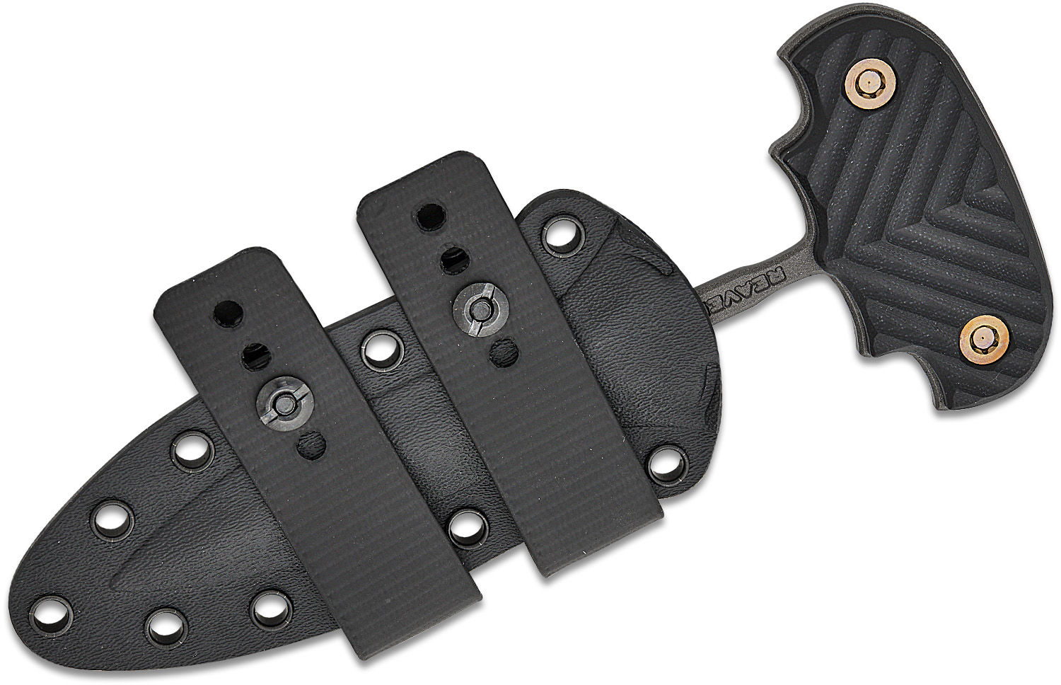 RMJ Tactical Reaver Push Dagger 4.25" Nitro-V Tungsten Double Edge ...
