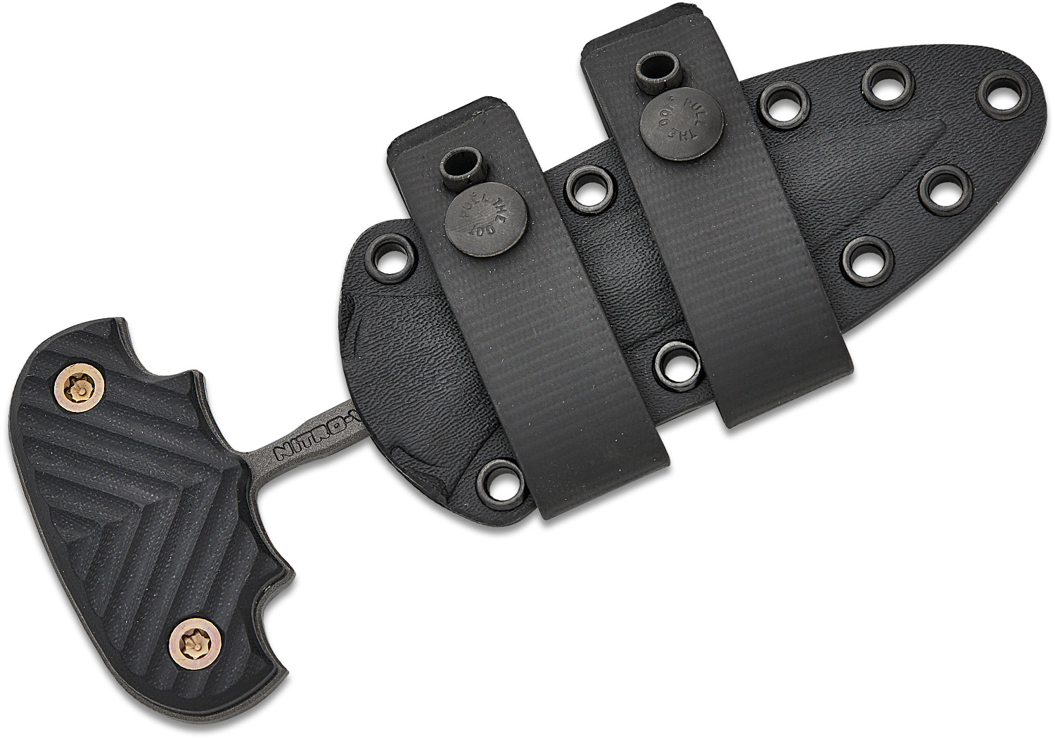 RMJ Tactical Reaver Push Dagger 4.25" Nitro-V Tungsten Double Edge ...