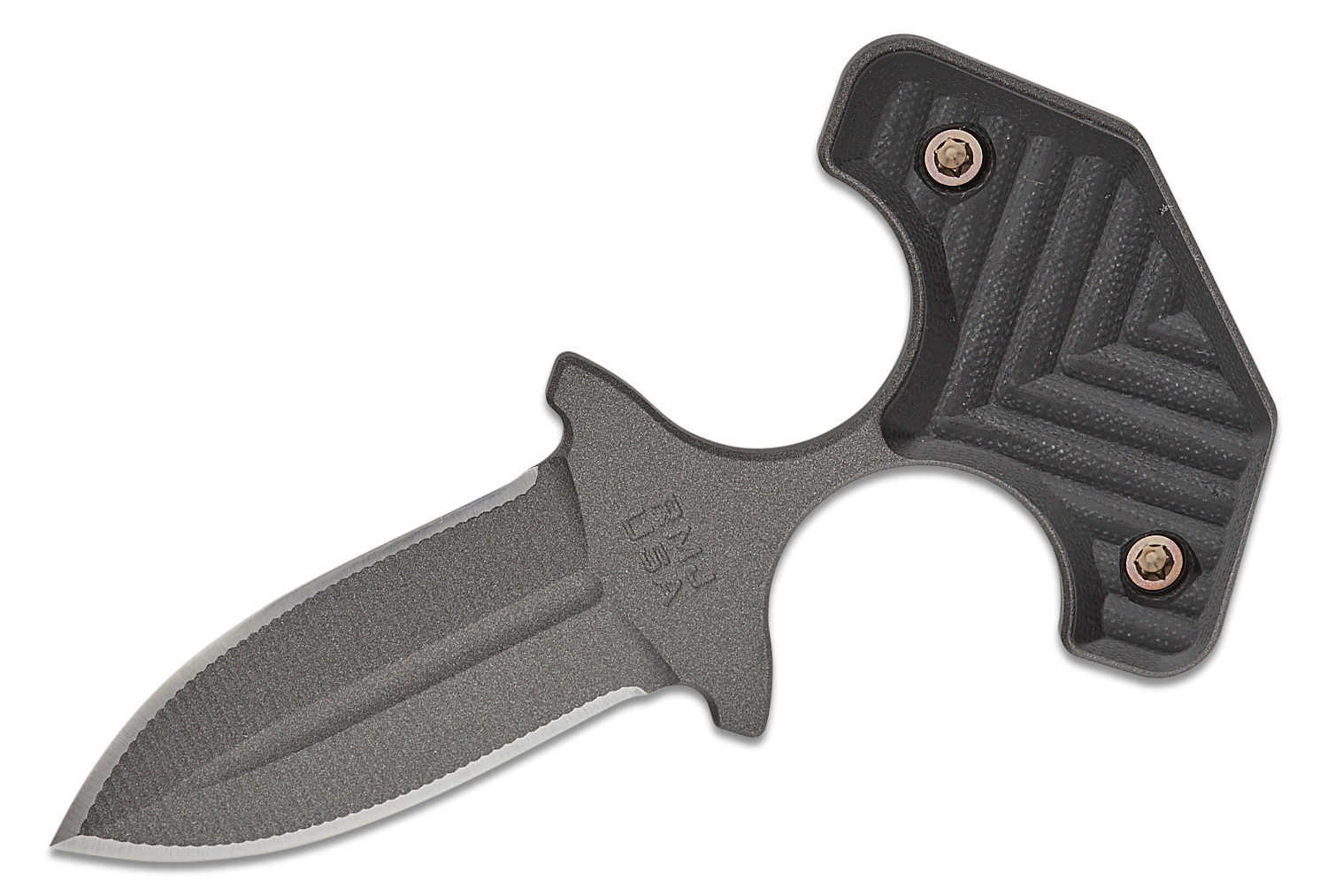 RMJ Tactical BUB Back Up Blade Push Dagger 2.5" Nitro-V Tungsten ...