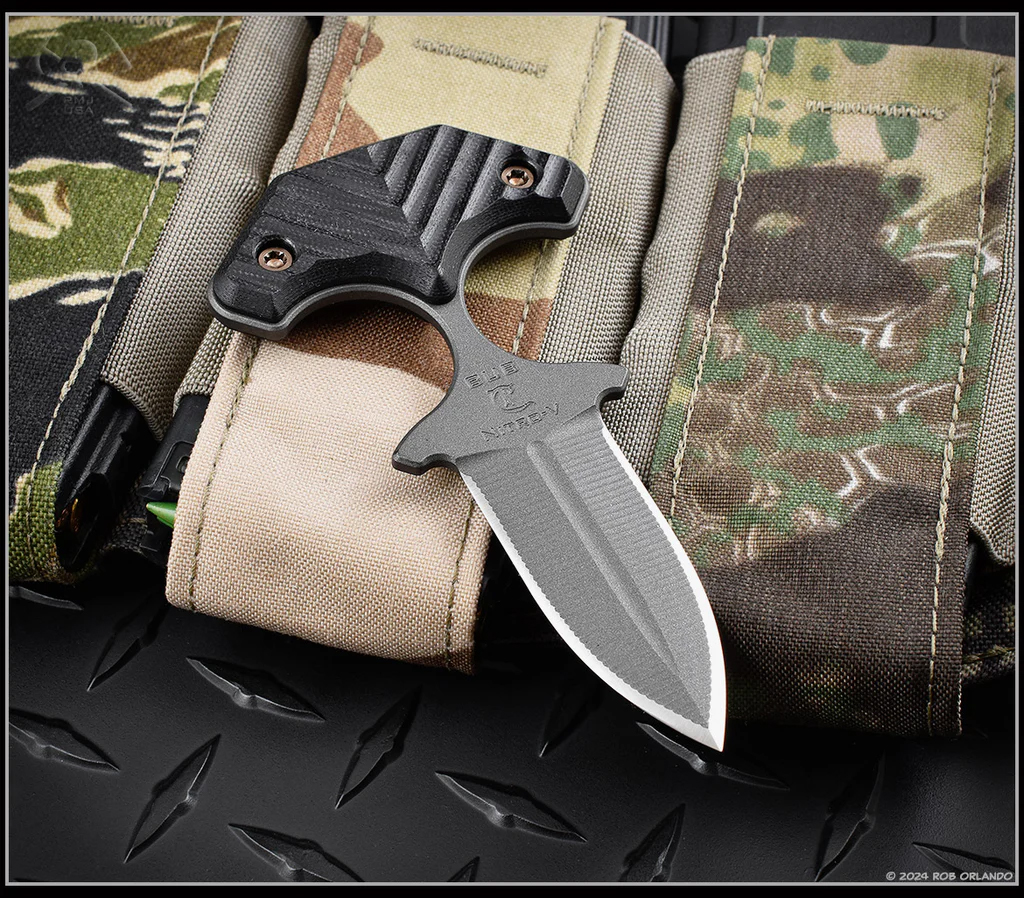 RMJ Tactical BUB Back Up Blade Push Dagger 2.5" Nitro-V Tungsten ...